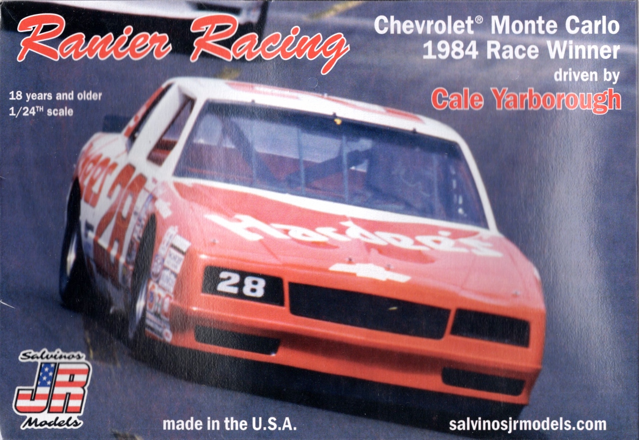 Salvinos Jr. Models Cale Yarborough "Hardee's" Ranier Racing Chevy ...