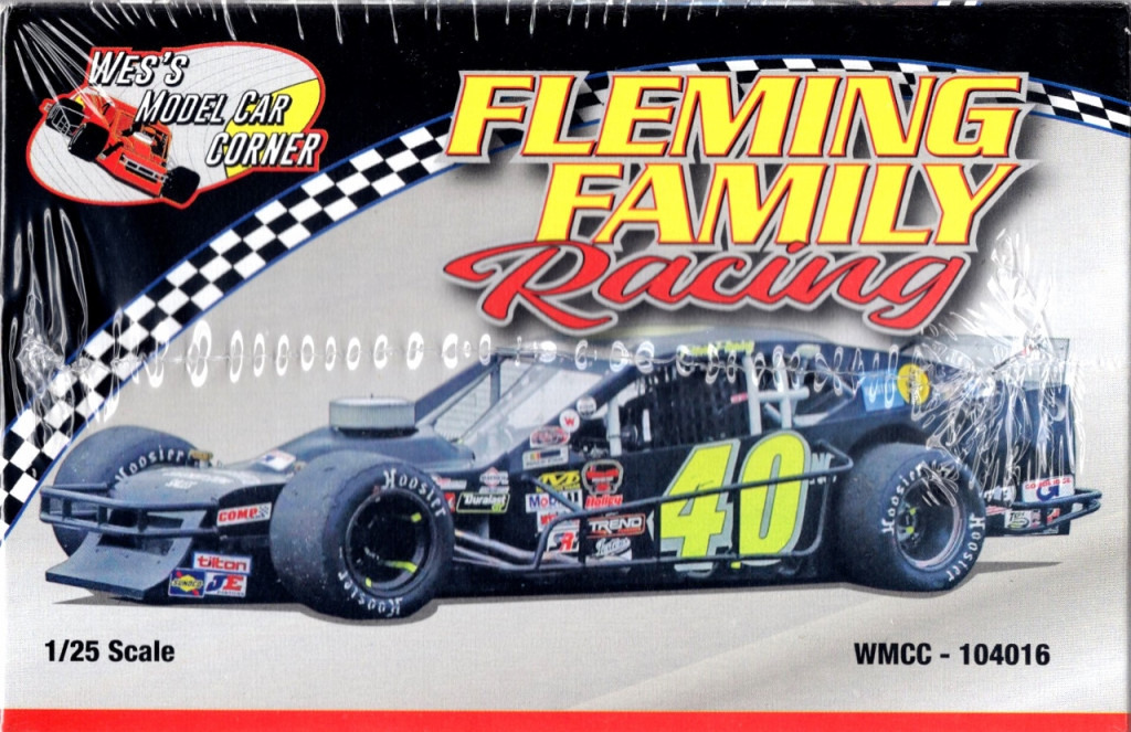 Salvinos Jr. Models Fleming Family Racing Asphalt Modified Race Car ...
