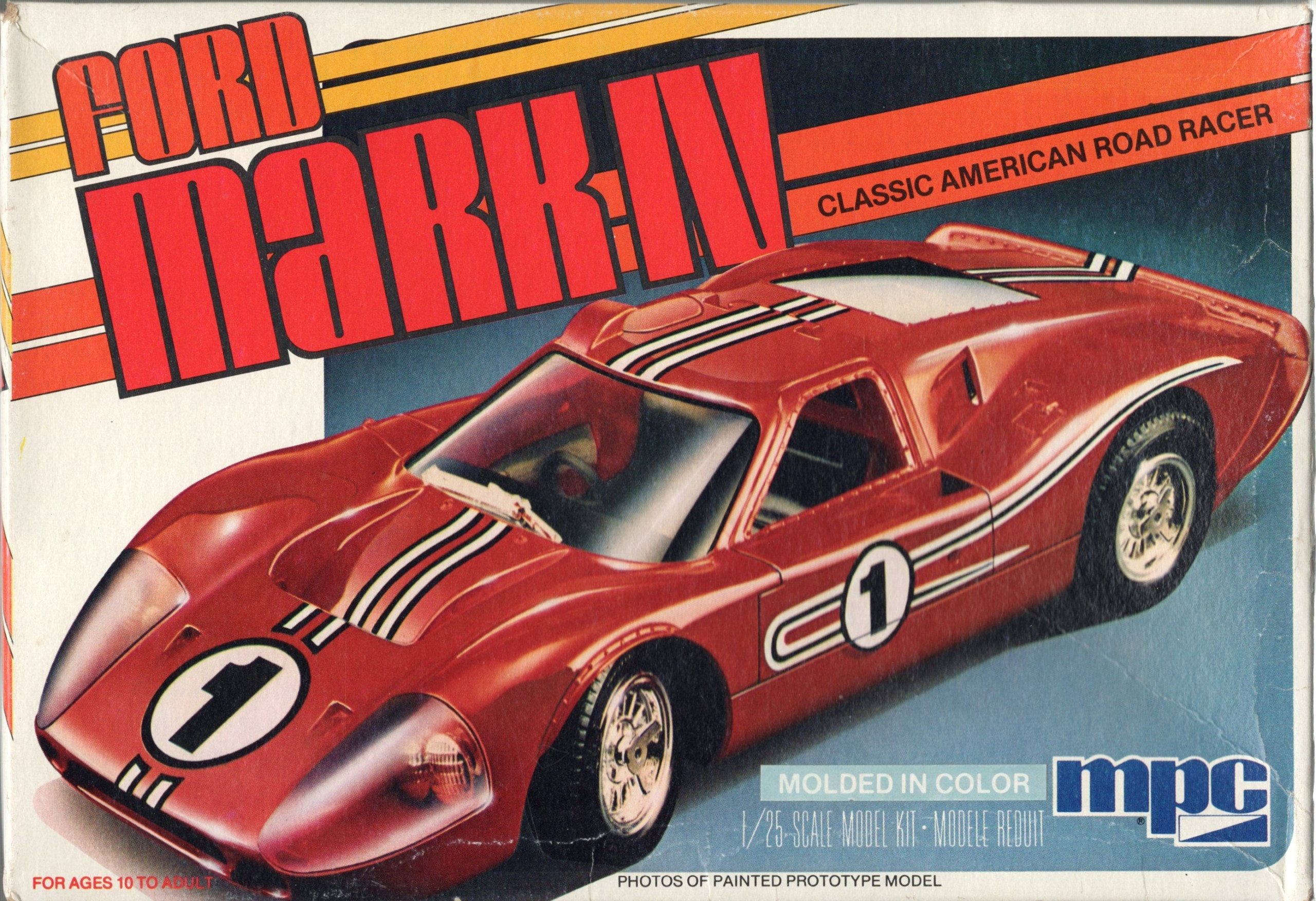 MPC Ford GT40 Mark IV - Spotlight Hobbies