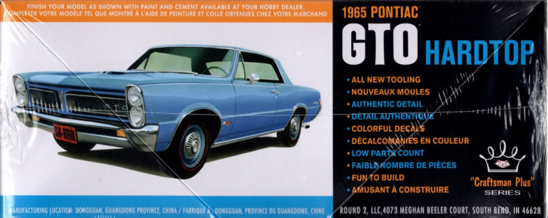 AMT 1965 Pontiac GTO Hardtop "Craftsman Plus" Series - Spotlight Hobbies