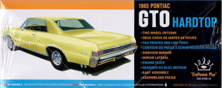 AMT 1965 Pontiac GTO Hardtop "Craftsman Plus" Series - Spotlight Hobbies