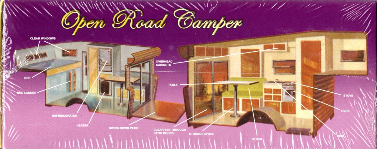 AMT Special Edition Open Road Camper & Racers Wedge - Spotlight Hobbies