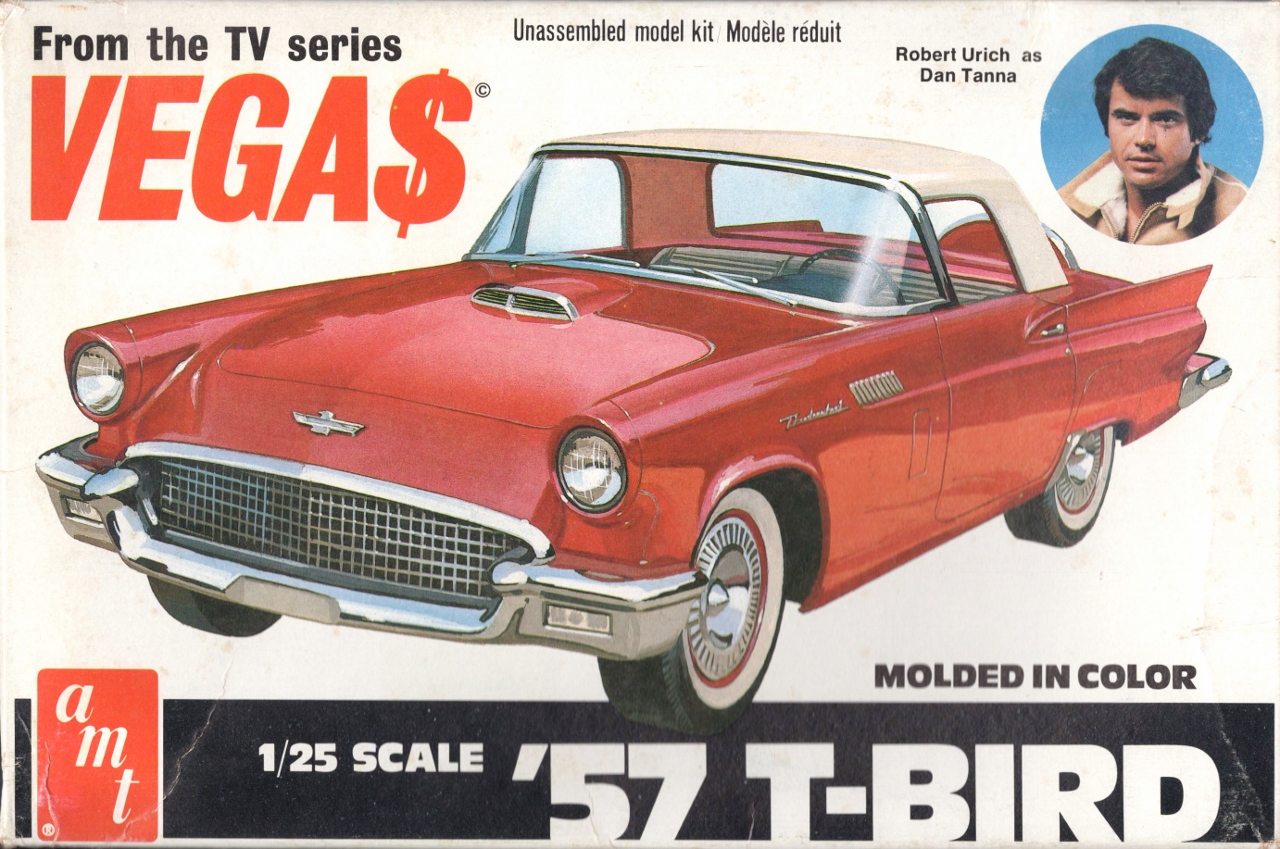 AMT "Vega$" 1957 Ford Thunderbird - Spotlight Hobbies
