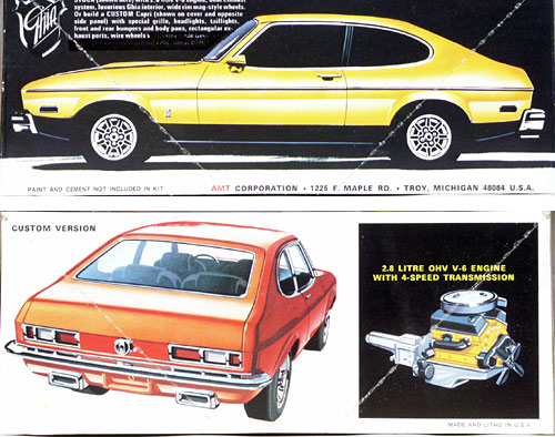 AMT 1975 Mercury Capri II Sports Coupe - Spotlight Hobbies