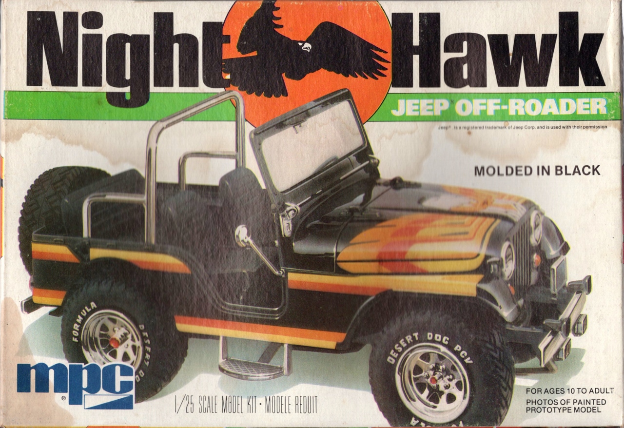 MPC 1979 Jeep Off-Roader "Night Hawk" - Spotlight Hobbies