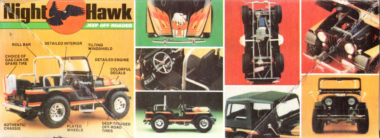 MPC 1979 Jeep Off-Roader "Night Hawk" - Spotlight Hobbies