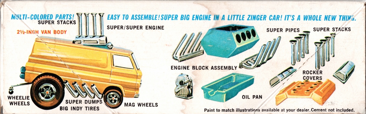 MPC Super Van "Zingers!" - Original Issue - Spotlight Hobbies