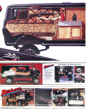 MPC "HighJacker" Off-Road 4-Wheel Drive Custom 1971-1974 Ford Econoline ...