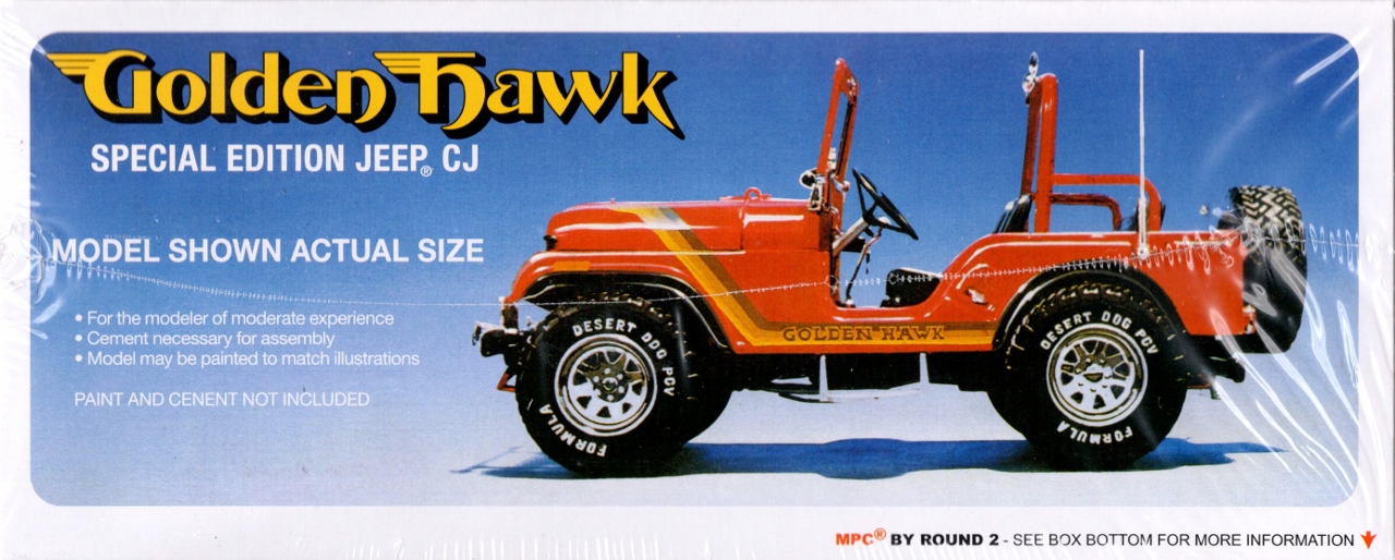 MPC 1981 Jeep CJ5 4x4 Off-Roader "Golden Hawk" - Spotlight Hobbies