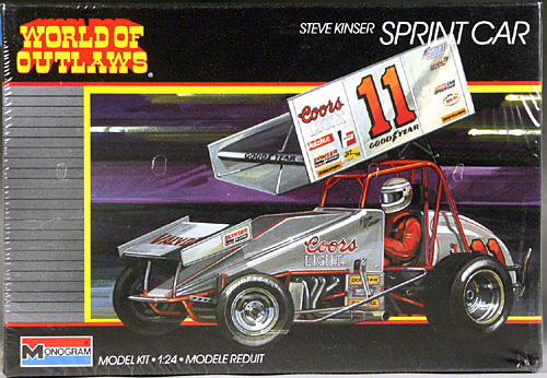 Monogram Steve Kinser #11 "Coors Light" Winged Sprint - Spotlight Hobbies
