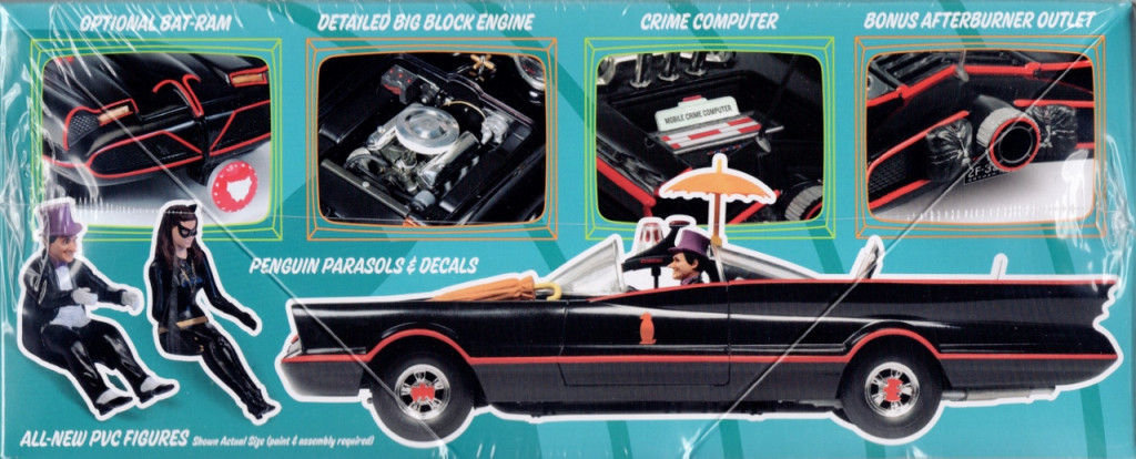 Polar Lights Batmobile from the 1966 Television Show "Bad Guy Getaway ...