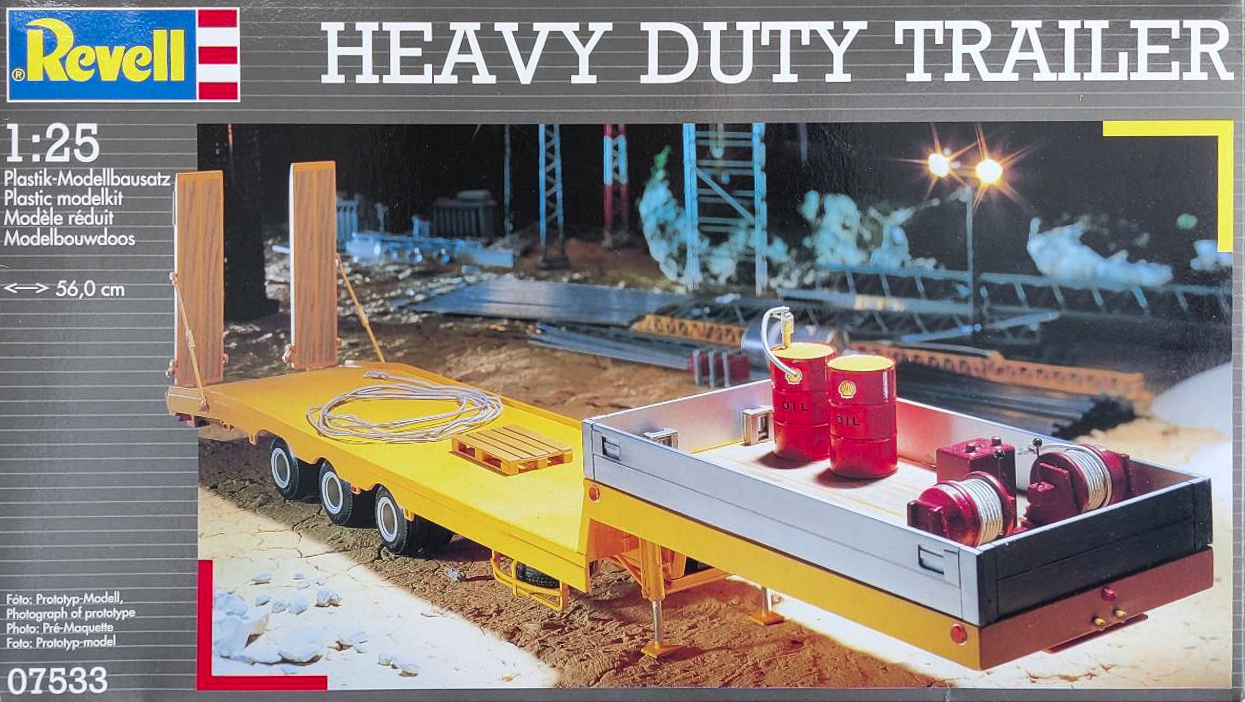 Revell Of Germany Heavy Duty Semi Trailer - Spotlight Hobbies