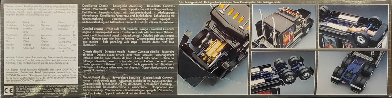 Revell Of Germany Freightliner FLD 120 Conventional Semi Tractor Truck ...