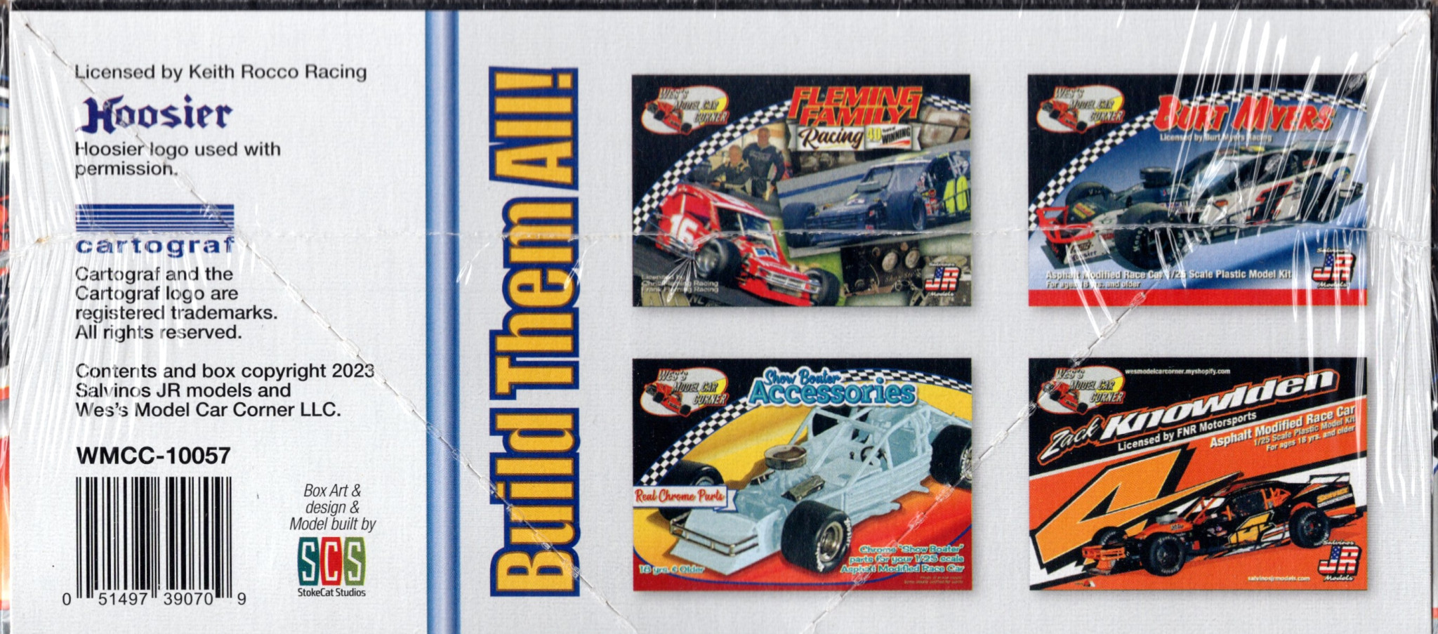 Salvinos Jr. Models Keith Rocco Racing Asphalt Modified Race Car ...