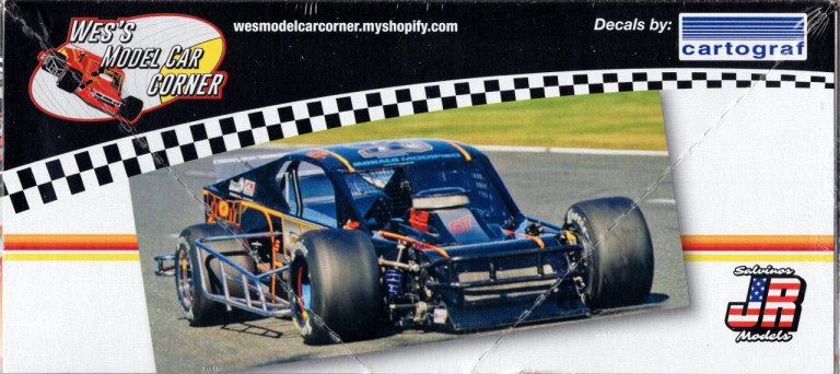 Salvinos Jr. Models Keith Rocco Racing Asphalt Modified Race Car ...