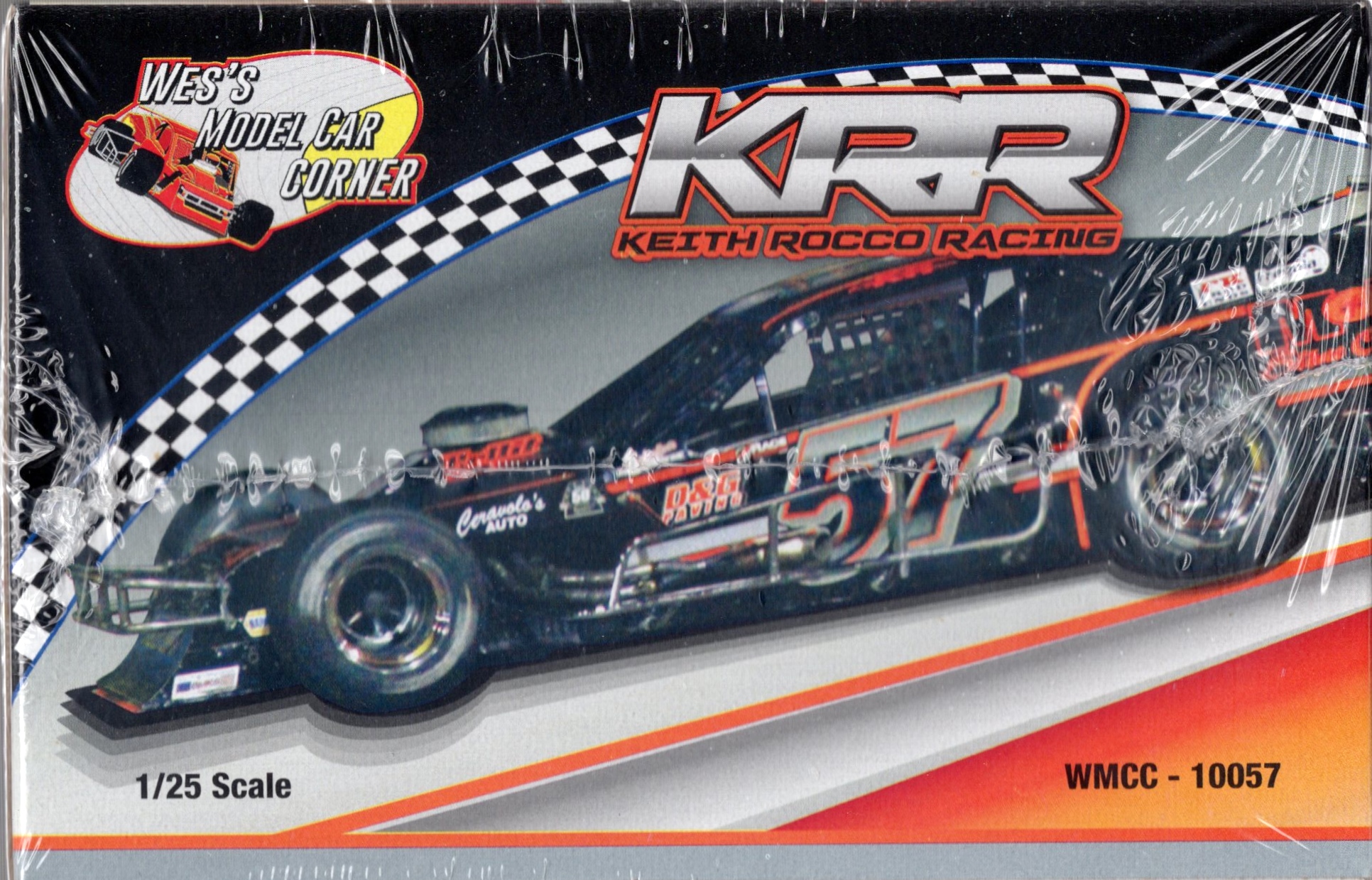 Salvinos Jr. Models Keith Rocco Racing Asphalt Modified Race Car ...