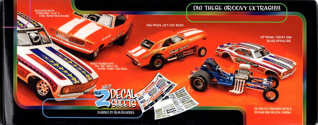 AMT 1969 Chevy Camaro Funny Car (Originally the AMT Annual Kit, then ...