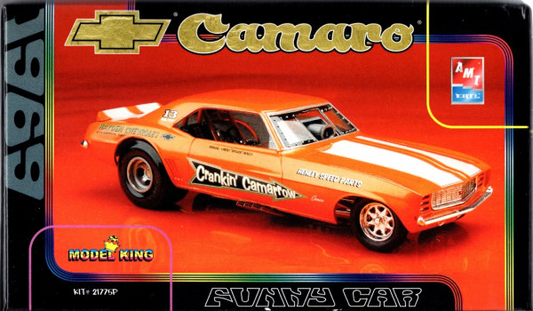 AMT 1969 Chevy Camaro Funny Car (Originally the AMT Annual Kit, then the "Funny Hugger II" Funny ...