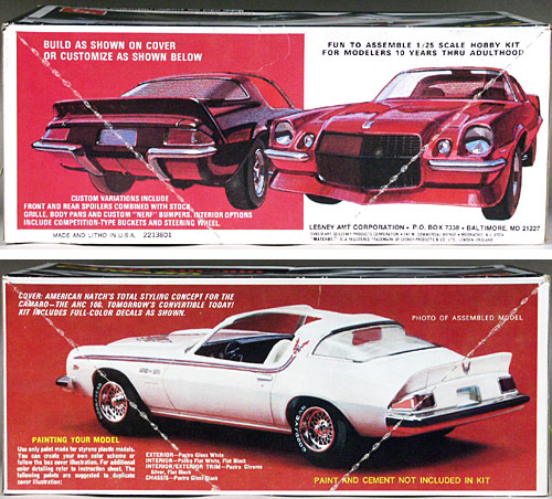 AMT 1977 Chevy Camaro AHC-100 T-Top - Spotlight Hobbies