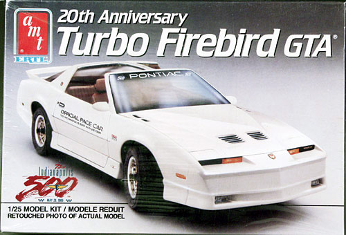 AMT 1989 Pontiac Turbo Firebird GTA 20th Anniversary Indy 500 Pace Car ...