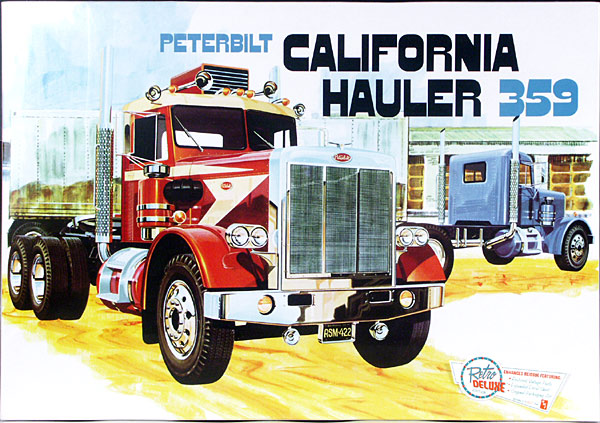 AMT "California Hauler" Peterbilt 359 Semi Truck Tractor - Spotlight ...