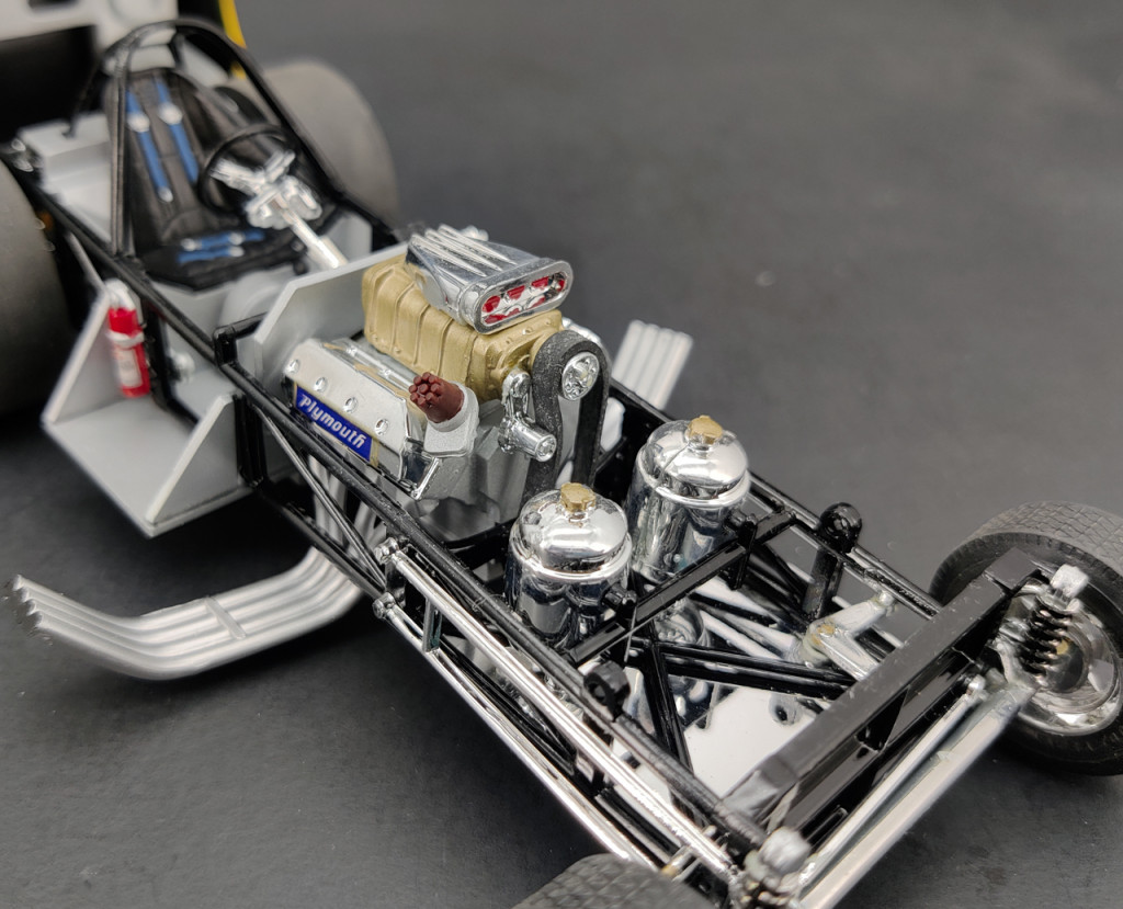 Monogram Don "Snake" Prudhomme Plymouth Cuda and Tom "Mongoose" McEwen ...