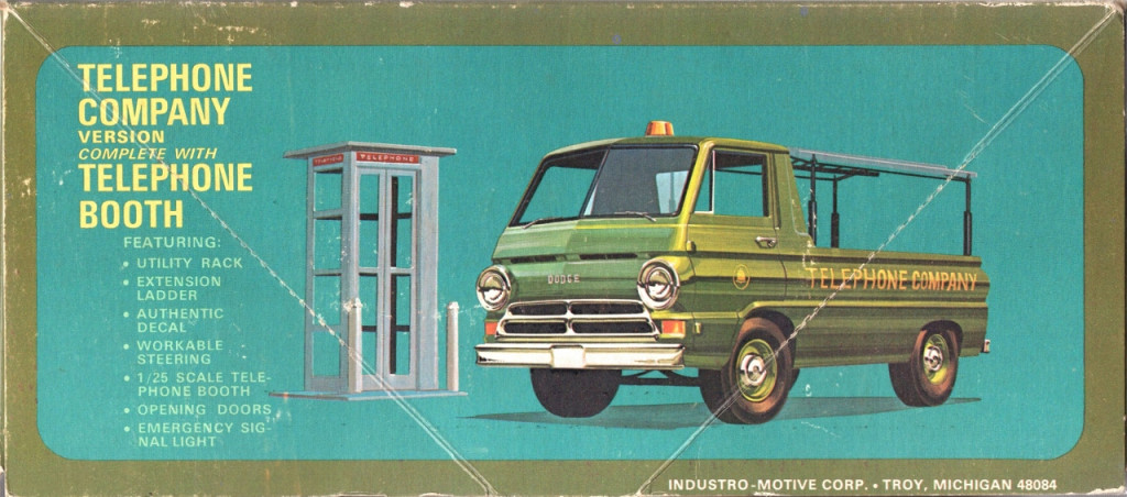 IMC "Touch Tone Terror" 1965 Dodge A-100 Pickup - Stock, Telephone ...