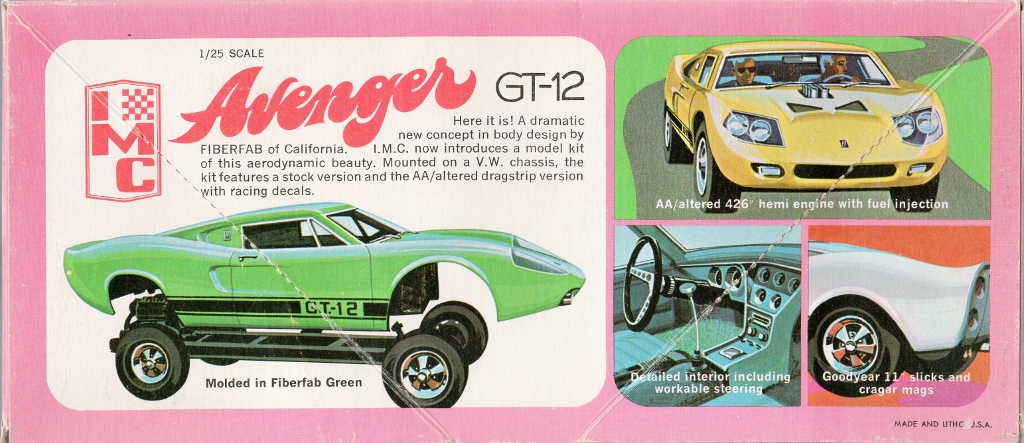 IMC Fiberfab "Avenger GT-12" - Spotlight Hobbies