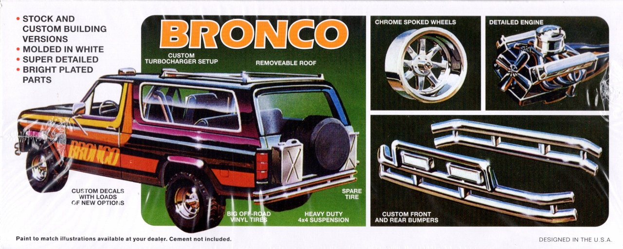 MPC 1982 Ford Bronco - Spotlight Hobbies