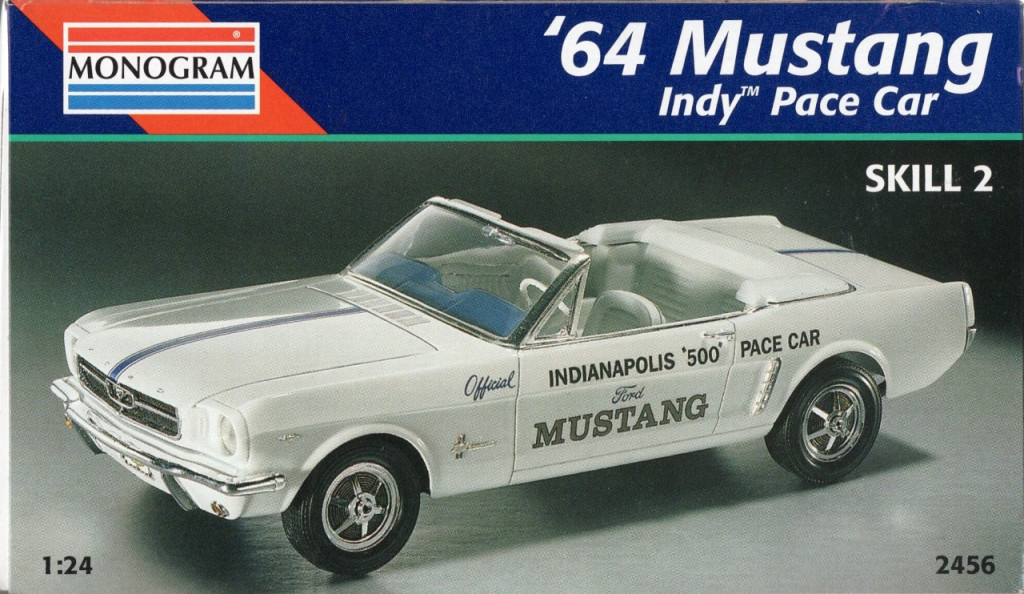 Monogram 1964 1/2 Ford Mustang Convertible Indy Pace Car - Spotlight ...