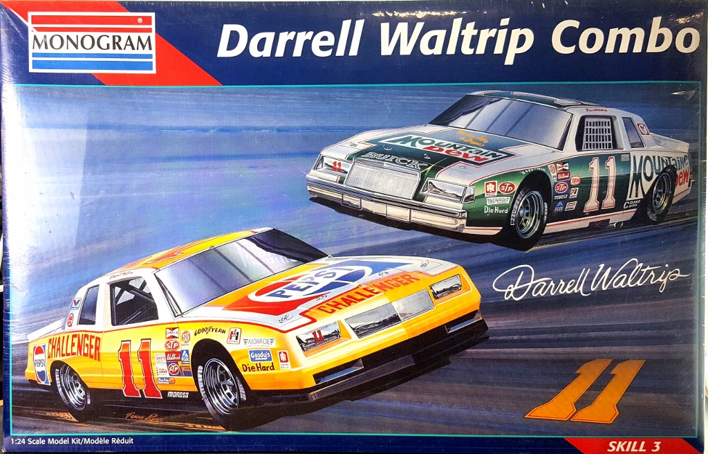 Monogram Darrell Waltrip “Mountain Dew” 1982 Buick Regal & “Pepsi” 1983 ...