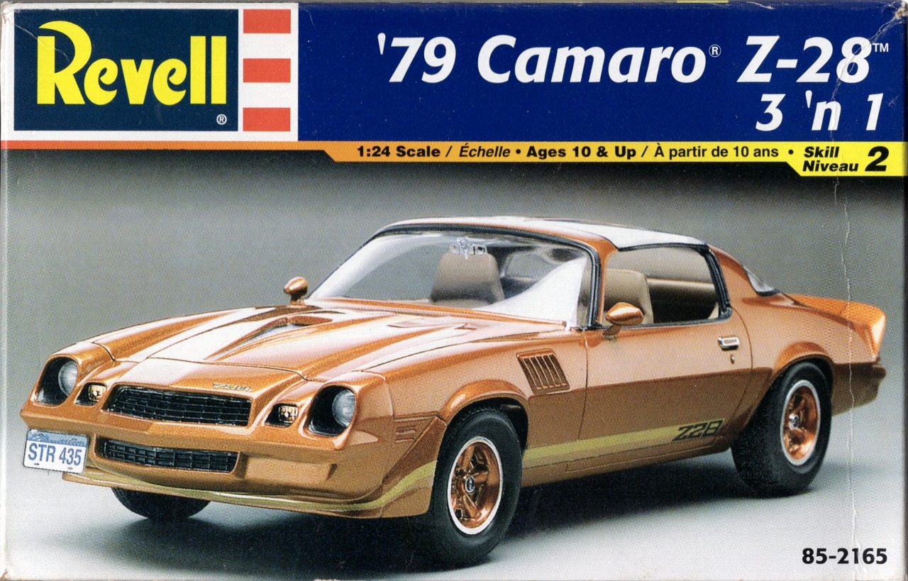 Revell/Monogram 1979 Chevy Camaro Z-28 - 3 'n 1 - Stock, Drag or Street ...