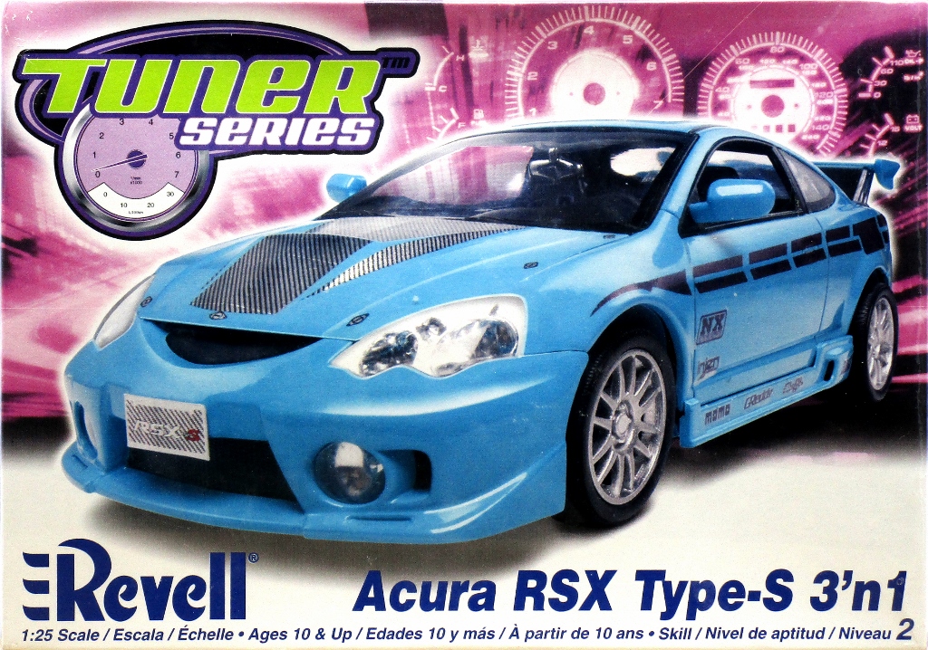 Revell Late '90s Acura RSX Type S "Tuner Series" - 3 'n 1 - Spotlight ...