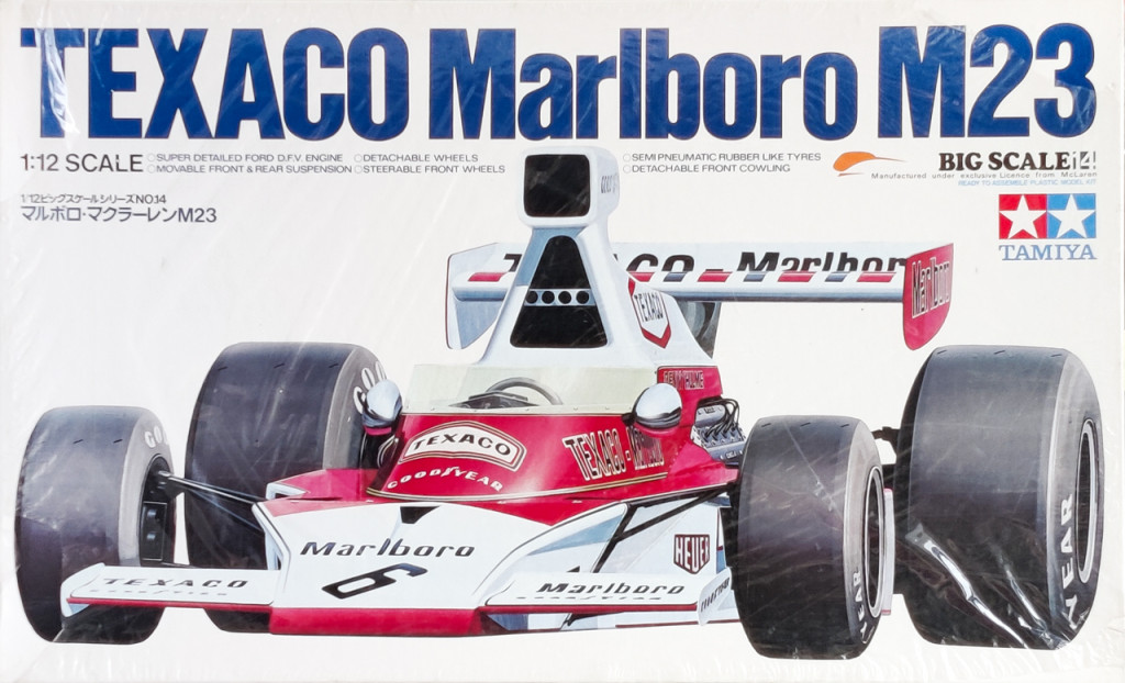Tamiya "Texaco" "Marlboro" McLaren M23 F1 Formula 1 Racer - 1/12 Scale - Spotlight Hobbies