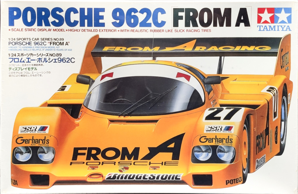 Tamiya "FROM A" Porsche 962C IMSA Racer - Spotlight Hobbies