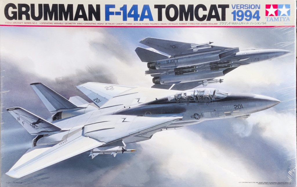 Tamiya 1994 Grumman F-14A Tomcat Fighter Aircraft - 1/32 Scale ...