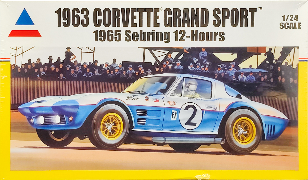 Accurate Miniatures 1963 Chevy Corvette Grand Sport #2 - 1965 Sebring ...