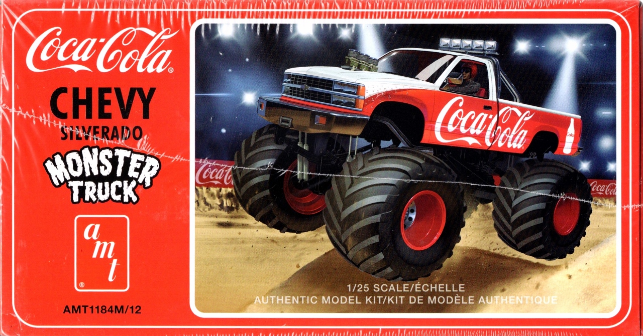 AMT "Coca-Cola" Chevy Silverado Pickup Monster Truck - Spotlight Hobbies