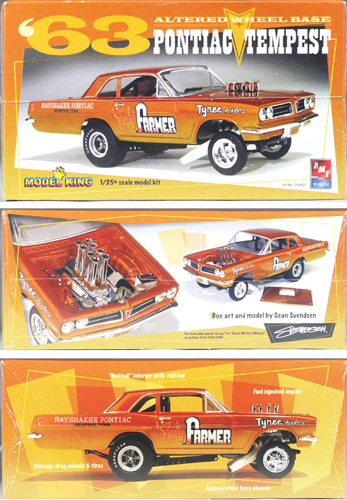 AMT 1963 Pontiac Tempest Altered Wheelbase A/FX Funny Car - Spotlight Hobbies