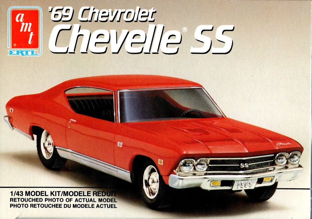 AMT 1969 Chevy Chevelle SS - 1/43 Scale - Spotlight Hobbies