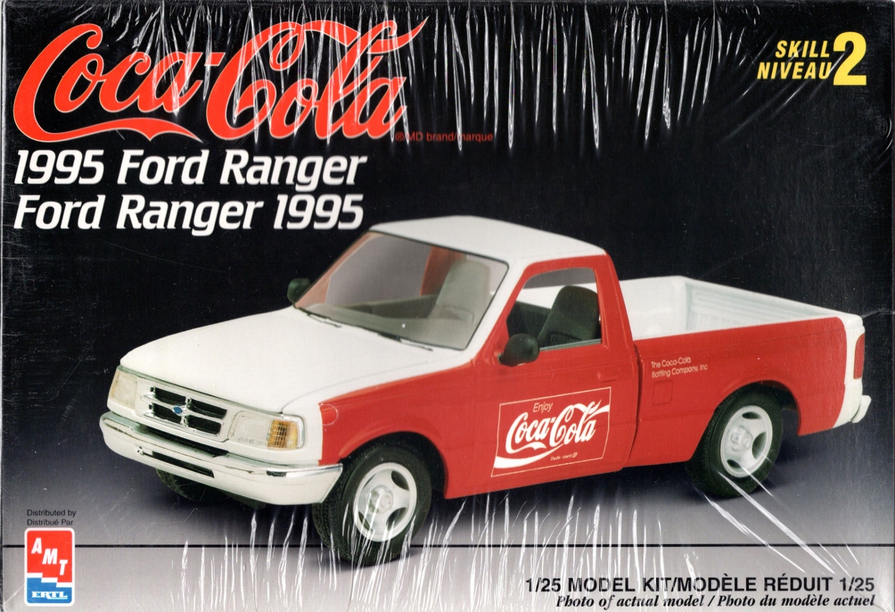 AMT "Coca-Cola" 1995 Ford Ranger Pickup Truck - Spotlight Hobbies