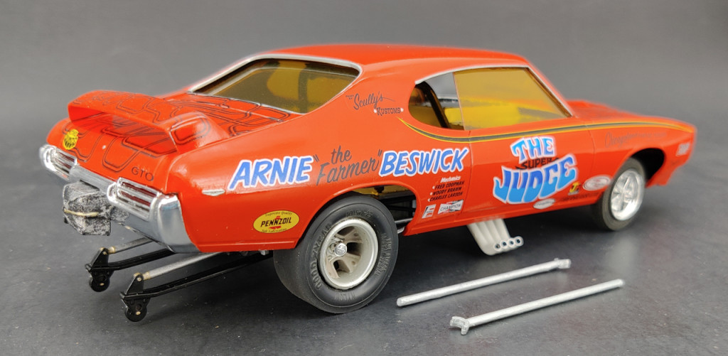 MPC Arnie “The Farmer” Beswick 1969 Pontiac GTO Funny Car “The Super ...