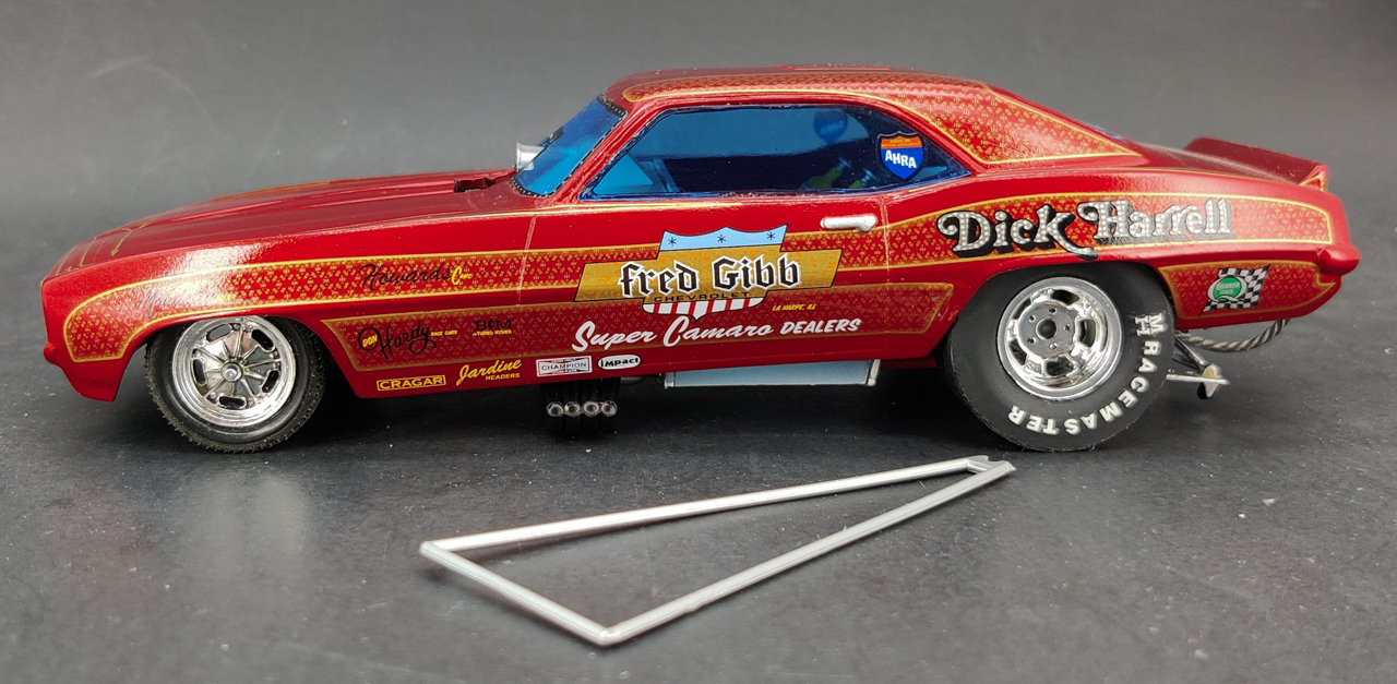 MPC Fred Gibb/Dick Harrell 1969 Chevy Camaro Funny Car Built Kit ...