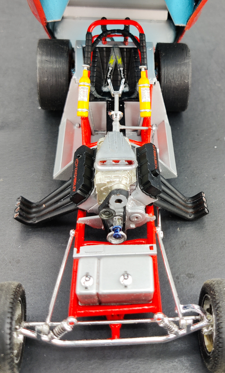 MPC Fred Gibb/Dick Harrell 1969 Chevy Camaro Funny Car Built Kit ...