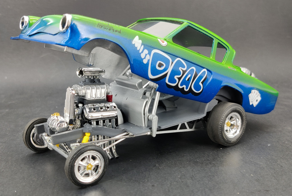 Revell “Miss Deal” 1953 Studebaker Funny Car Built Kit - Spotlight Hobbies