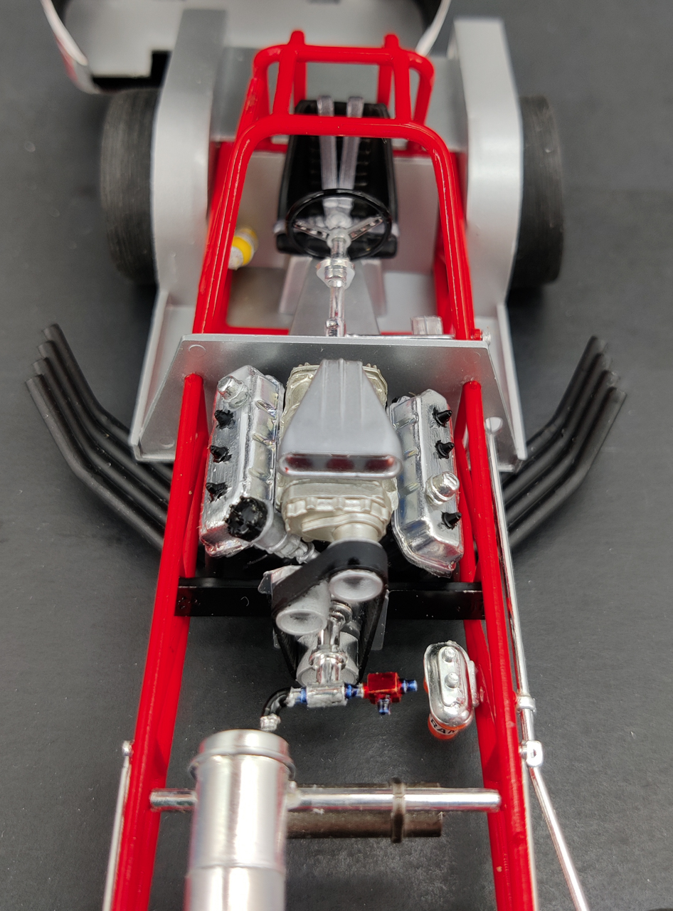 JoHan Charlie Allen Dodge Challenger Funny Car Built Kit - Spotlight ...