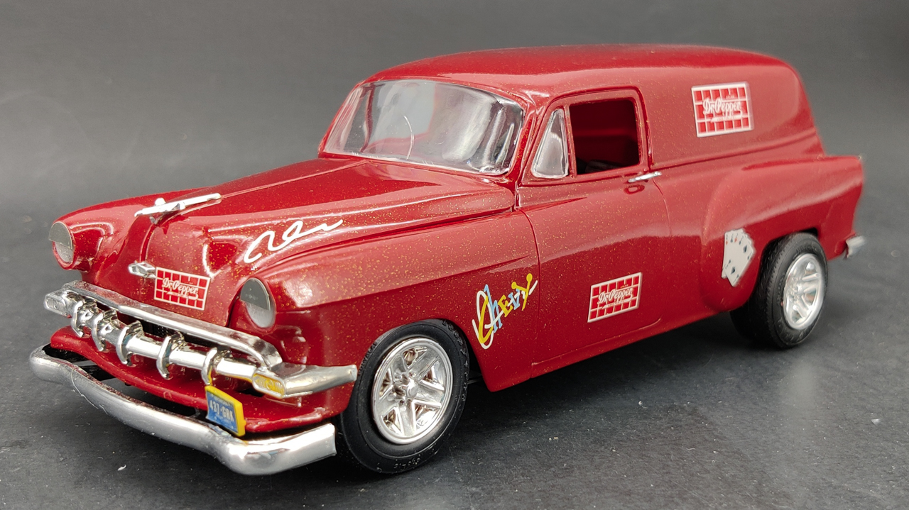 Revell 1954 Chevy Panel Delivery Hot Rod Built Kit - Spotlight Hobbies