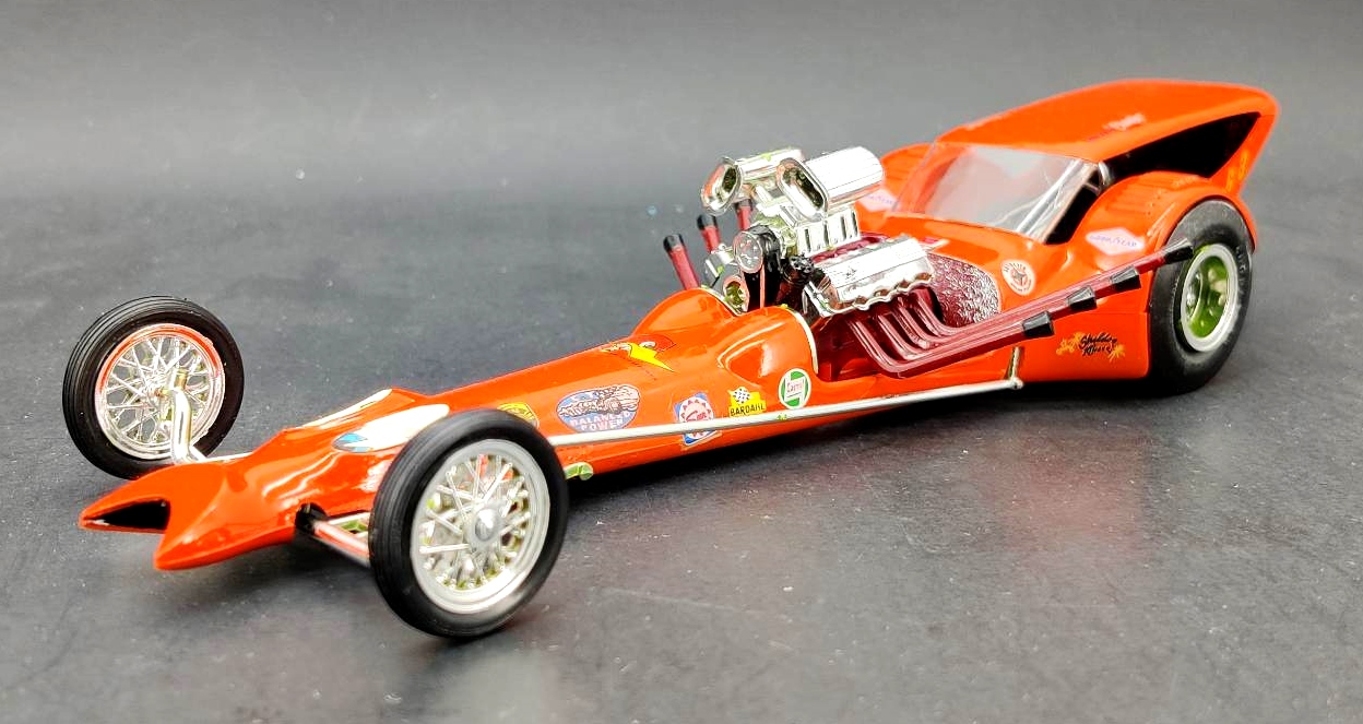 Monogram T'Rantula Dragster Show Rod Built Kit - Spotlight Hobbies