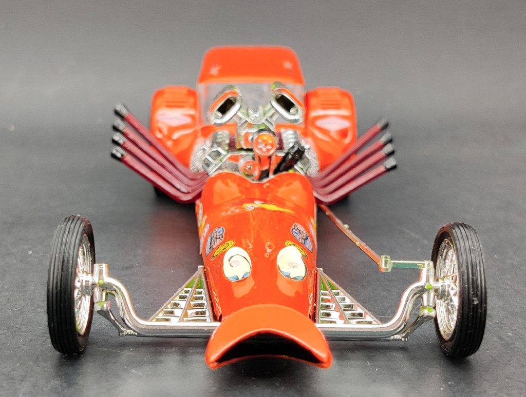 Monogram T'Rantula Dragster Show Rod Built Kit - Spotlight Hobbies