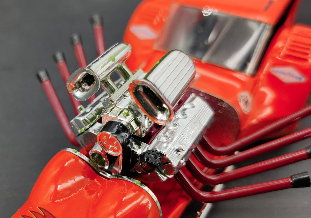 Monogram T'Rantula Dragster Show Rod Built Kit - Spotlight Hobbies